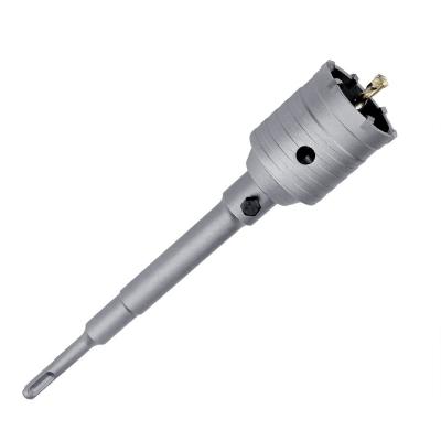China Deep Wall Concrete Hole Cutter  1-3/8 Inch 220mm Tct Holesaw Kit for sale