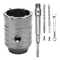 China 55mm Wall Hole Saw Kit | Heavy-Mass Cylinder for Precision Refrigerant Pass-Throughs for sale
