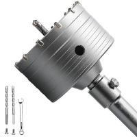 China 5-1/8 Inch Wall Hole Saw Kit | Friction-Relief Cylinder for Large Ventilation Ducts for sale