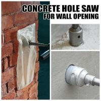 China 6-Inch Wall Hole Saw Kit | TCT Core Drill for Commercial Make-Up Air Ducts for sale
