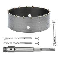 China Professional 160mm Brick Core Bit | Heavy-Wall Sintered TCT Cutter for Commercial Venting for sale