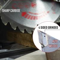 China Professional 6.5 Inch ATB Woodworking Blade | 60-Tooth Crosscut Cutter for Melamine & Trim for sale
