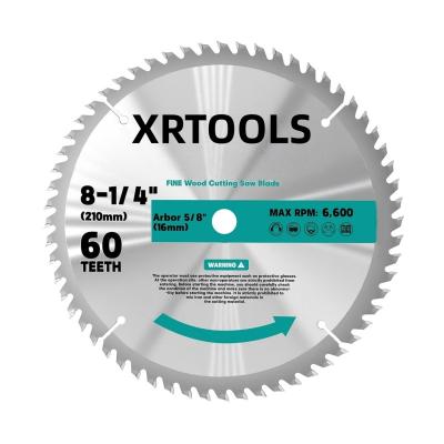 China 216mm Woodworking Circular Saw Blade | Cabinet-Grade 60T ATB Finish Blade (5/8