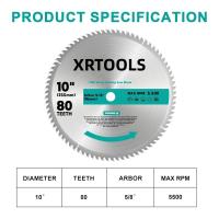 China 305mm Woodworking Circular Saw Blade | Deflection-Free 12-Inch 80T Table Saw Blade for sale