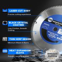 China Melt Free TCT Saw Blades TCG 2TPI Triple Chip Grind Blade for sale