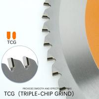 China Industrial 14-Inch TCT Circular Saw Blade | 355mm 66T TCG Heavy Aluminum Extrusion Cutter for sale