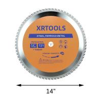 China 355mm  TCT Saw Blades 72T  30mm  Metal Saw Blade for sale