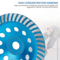 China Professional 7-Inch Continuous Turbo Grinder | 3mm Thick Core Surface Prep Wheel for sale