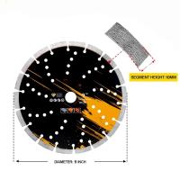 China 230mm Heavy-Duty Diamond Blade | Segmented Deep-Cut for Brick & Block (7/8