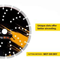 China 230mm Heavy-Duty Diamond Blade | Segmented Deep-Cut for Brick & Block (7/8