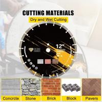 China Professional 12-Inch Cold-Pressed Blade | Anti-Undercut Drop Segment for Gas Saws for sale