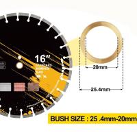 China Professional 16-Inch Walk-Behind Blade | Laser-Welded Sandwich Core for Cured Concrete for sale