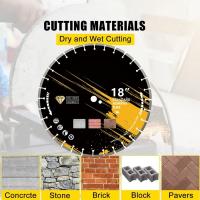 China 450mm Deep Trenching Concrete Blade | Tensioned Core (1