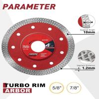 China Professional 4-Inch Continuous Rim Blade | Zero-Chip Plunge Cut for Ceramic for sale