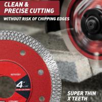 China Professional 4-Inch Continuous Rim Blade | Zero-Chip Plunge Cut for Ceramic for sale