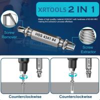 China Heavy-Duty Stripped Screw Extractor Set | Deep-Bore Solution for Sheared Fasteners for sale