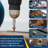 China Heavy-Duty Stripped Screw Extractor Set | Deep-Bore Solution for Sheared Fasteners for sale