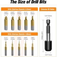 China Professional 22-Piece Damaged Screw Extractor Set | Titanium Plated HSS System for sale
