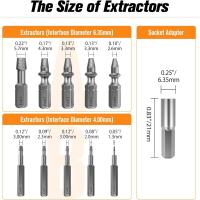 China 22-Piece Raw Steel Broken Screw Out Kit | Zero-Coating Maximum Bite (Sizes 1-10) for sale