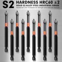 China Heavy-Duty 4-Inch Phillips #2 Power Bits | Deep-Clearance Impact Driver Set for sale