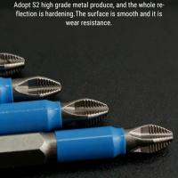 China Industrial 12-Piece S2 Steel Impact Bit Set | 50mm Dual-Profile Master Kit (PH1-PH3 & PZ1-PZ3) for sale