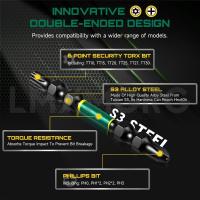 China Heavy-Duty Hybrid Structural Bit | 2.5-Inch Reversible PH2/T25 Power Bit for sale