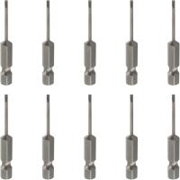 China Industrial 50mm SL1.6 Slotted Impact Bit | Heavy-Duty 8mm Flathead Power Bit for sale