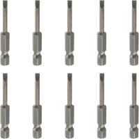 China Heavy-Duty 4.0mm Flathead Driver | Precision Cabinetry & Fixture Slotted Bit (1/4