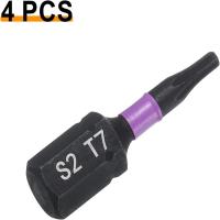 China Heavy-Duty T7 Star Driver Bit | High-Wear Nitrided Finish (1/4
