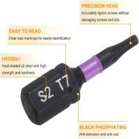 China Heavy-Duty T7 Star Driver Bit | High-Wear Nitrided Finish (1/4