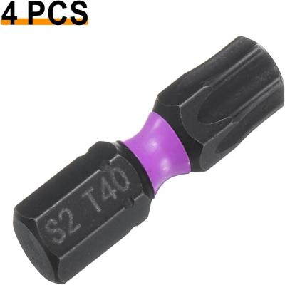 China High-Torque T40 Power Bit | Anti-Shatter Automotive Torx Drive (1/4