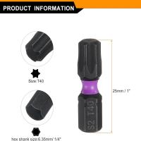 China High-Torque T40 Power Bit | Anti-Shatter Automotive Torx Drive (1/4