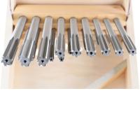 China Industrial Metric Hand Reamer Set | 1mm - 13mm Straight Flute (DIN 206 / H7) for sale