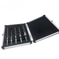China Industrial 5-Piece Spiral Flute Construction Reamer Set | HSS Steel Alignment Tool for sale