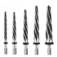 China Industrial 5-Piece Spiral Flute Construction Reamer Set | HSS Steel Alignment Tool for sale