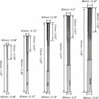 China Industrial 9-Piece Metric Reamer Set | 2mm-10mm H8 Tolerance Straight Flute for sale