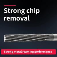 China Industrial H7 Spiral Flute Hand Reamer | XRTOOLS HSS Interrupted Hole Finisher for sale
