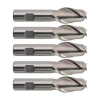 China Professional ANSI B94.19 Spherical Milling Cutter | Zirconium Nitride Coated for sale