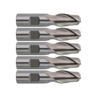 China Professional ANSI B94.19 Spherical Milling Cutter | Zirconium Nitride Coated for sale