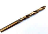 China DIN338 Straight Shank Fully ground drill bit Amber finished,M35 Twist Drill Bits for Hard Metal, Stainless for sale