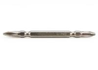 China Phillips type double heads bit 65MM*PH2 S2 steel Long type phillips screwdriver bits for sale