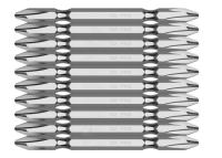 China Phillips type double heads bit 65MM*PH2 S2 steel Long type phillips screwdriver bits for sale
