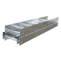 China Stainless Steel Perforated Cable Management Tray 900mm Width with 0.8-3.0mm Thickness for Horizontal Installation for sale