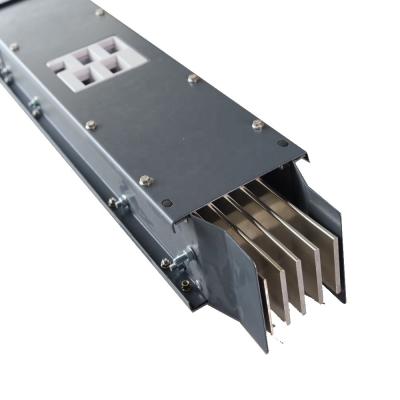 China 600V Aluminum Bus Duct System with 3-6 Conductors Up To 5000A - IP55/IP66 Rated for Industrial Power Distribution for sale