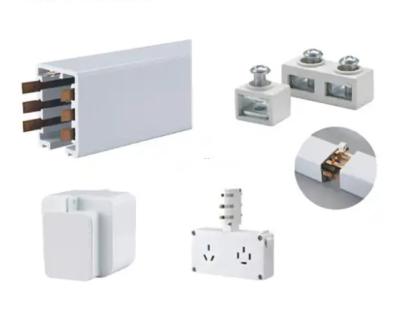 China Ohory IP54 Lighting Busway System - 110-240V Aluminum Track with 100-500W Capacity for Indoor Lighting for sale