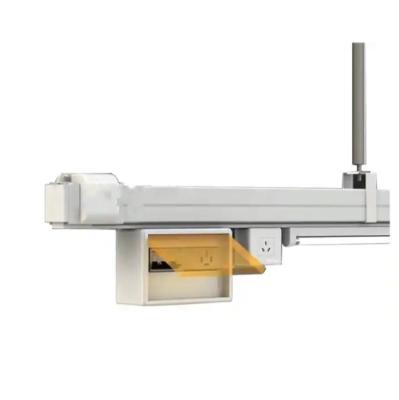 China 1-3m Aluminum Lighting Busway System 25A-40A Rated Current IP54 Protection for Indoor Power Distribution for sale