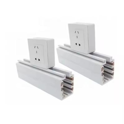 China Ohory LED Lighting Busway System 100-500W Power Rating 1-3 Meter Length IP54 Aluminum Track for sale