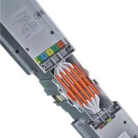 China 10 Feet Fire Rated Bus Duct with 100A Current Rating and 600V Voltage for Industrial Power Distribution for sale