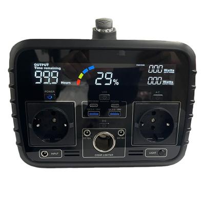 China 1200W 1kWh Portable Lithium Battery Power Station with Solar Charging, Wireless & Type-C Ports for sale