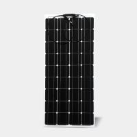 China Semi Flexible Monocrystalline Solar Panel 200W 18V for RV Marine Vehicles - 1200×540×2mm Dimensions for sale
